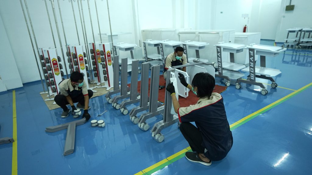 Proses Assembling Pemasangan Part